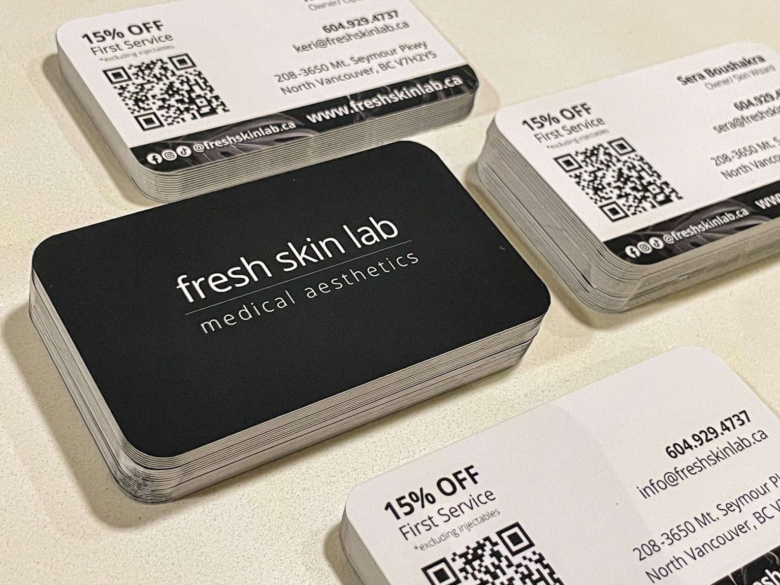 Laminated Business Cards – Quick Prints Vancouver @3rdiPro – Same Day ...