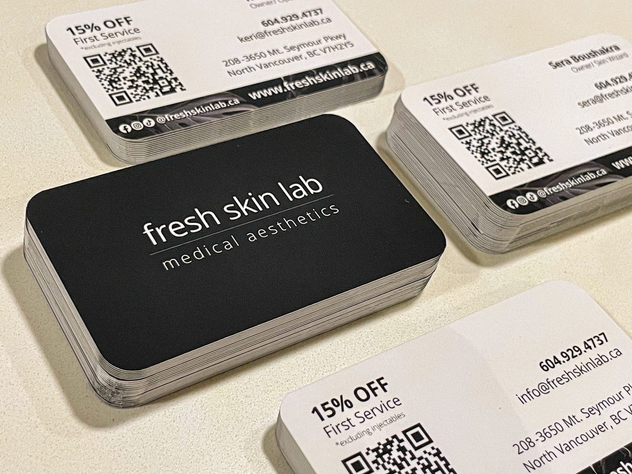 Laminated Business Cards – Quick Prints Vancouver @3rdiPro – Same Day ...